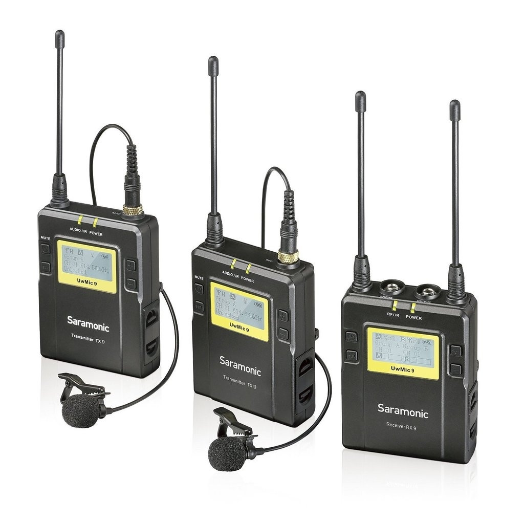Prisegami mikrofonai x2 Saramonic - www.pixelhub.lt